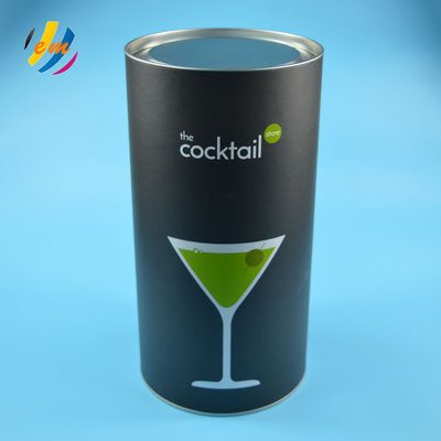 Eco Friendly EMEI 200mm Height Food Grade Cardboard Tubes