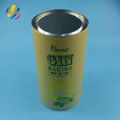 Eco Friendly EMEI 200mm Height Food Grade Cardboard Tubes