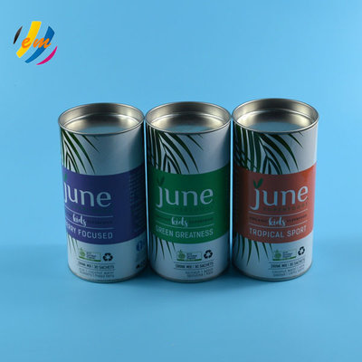 Food Grade CMYK Printing 85mm Dia Corrugated Cardboard Tubes