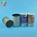 Food Grade CMYK Printing 85mm Dia Corrugated Cardboard Tubes
