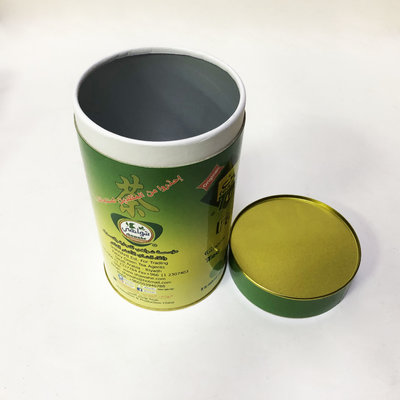 Varnishing Protein Powder Airtight Paperboard Tube Packaging