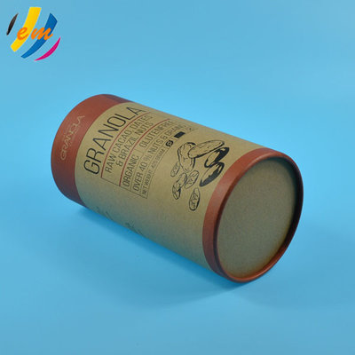 Powder Coffee Airtight 115mm Diameter Paper Tube Food Packaging