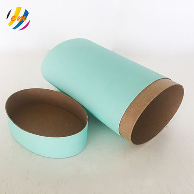 Embossing Oval Deodorant Corrugated Cardboard Tube