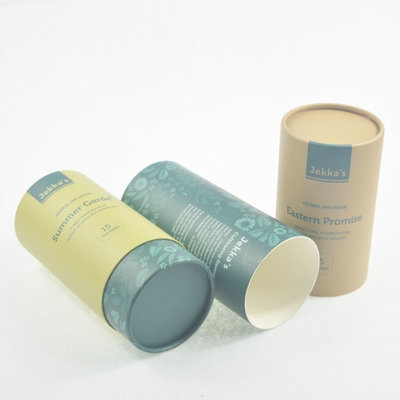 Food And Beverage EMEI CMYK Printing Paper Tube Food Packaging