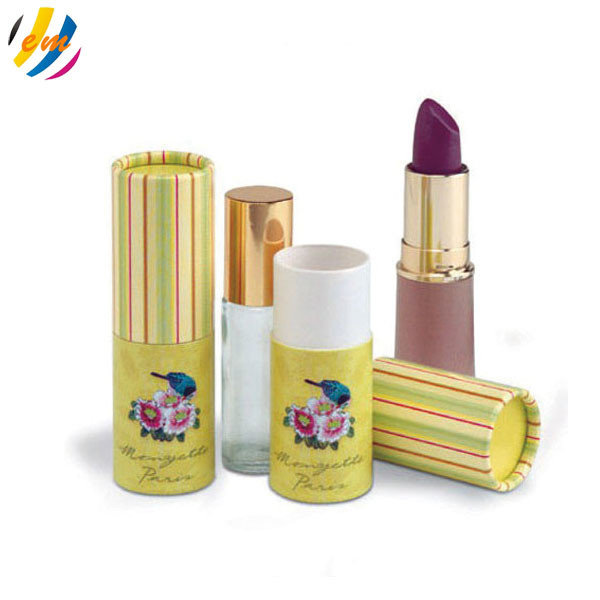 CMYK Printing 85mm Height Cosmetic Paper Tube Packaging